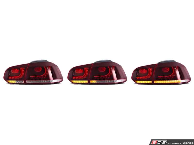 ZiZa - 5K0941055-LED-RC - MK6 European LED Dynamic Tail Light Set ...