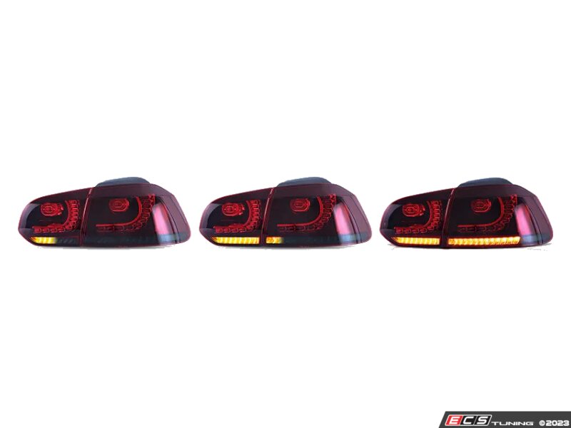 ZiZa - 5K0941055-LED-RS - MK6 European LED Dynamic Tail Light Set ...