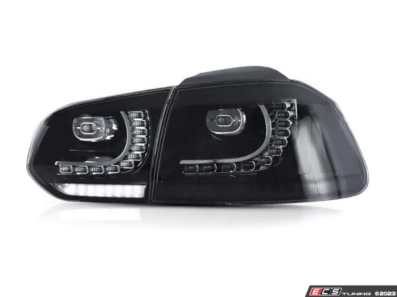 ZiZa - 5K0941055-LED-SS - MK6 European LED Dynamic Tail Light Set - Smoked