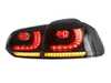 ZiZa - 5K0941055-LED-SS - MK6 European LED Dynamic Tail Light Set - Smoked