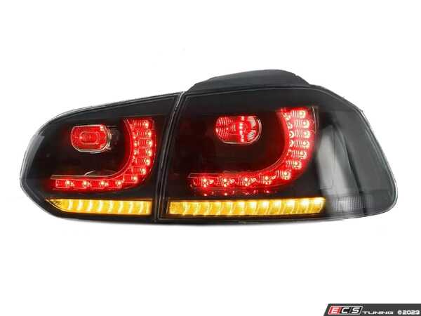 ZiZa - 5K0941055-LED-SS - MK6 European LED Dynamic Tail Light Set - Smoked