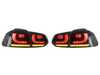 ZiZa - 5K0941055-LED-SS - MK6 European LED Dynamic Tail Light Set - Smoked