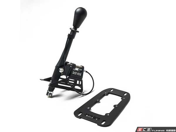 REVIN - A6-C4/5/6-S-SB-6 - 6 Speed Street Short Shifter - Black Shift Knob