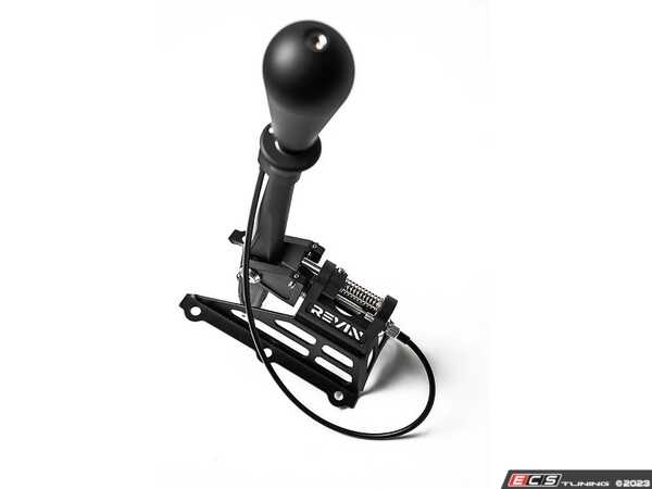 REVIN - A6-C4/5/6-S-SB-6 - 6 Speed Street Short Shifter - Black Shift Knob