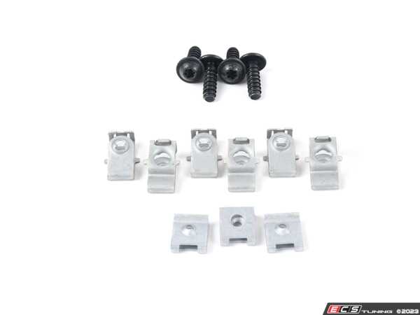 Genuine Volkswagen Audi - 8W6098646A - Belly Pan Hardware Pack (8W6 098 ...