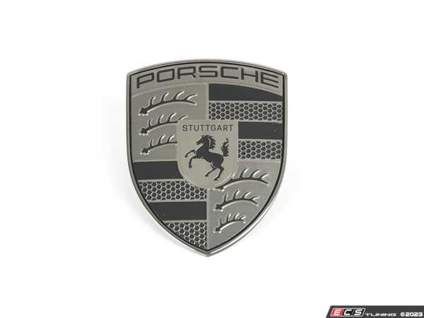 Genuine Porsche - 95C853601A - PORSCHE CREST