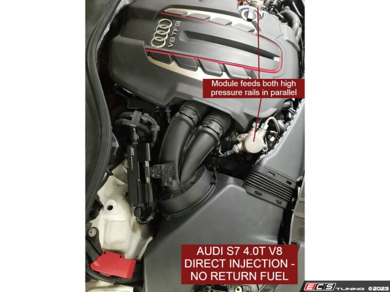 40T Performance - C7-4.0T-HARNESS - High Flow Flex Fuel Line Bypass ...