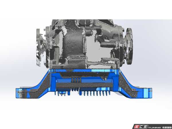 Turner Motorsport - 049424LA - E36 Reinforced Billet Differential Cover ...