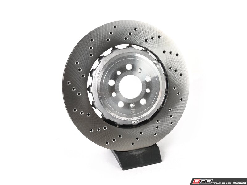 Genuine BMW - 34207889663 - Genuine BMW Drill Brake Rotor - Rear Left ...