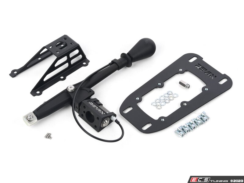 REVIN - A4-B5/6/7-S-SSK- - 6 Speed Street Short Shifter - Black Shift Knob