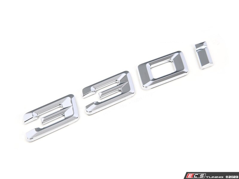Genuine BMW - 51147494320 - Model Emblem - 330I (51-14-7-494-320)