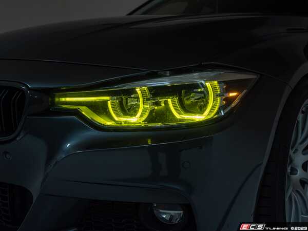 Turner Motorsport - 055810LA04 - F30/F31 LCI LED DRL Modules - Yellow