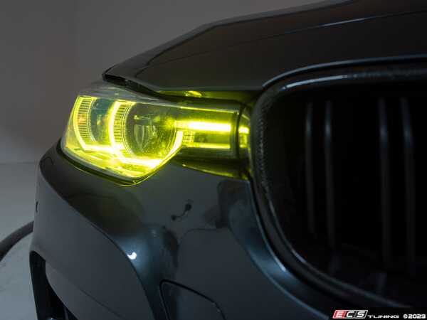 Turner Motorsport - 055810LA04 - F30/F31 LCI LED DRL Modules - Yellow