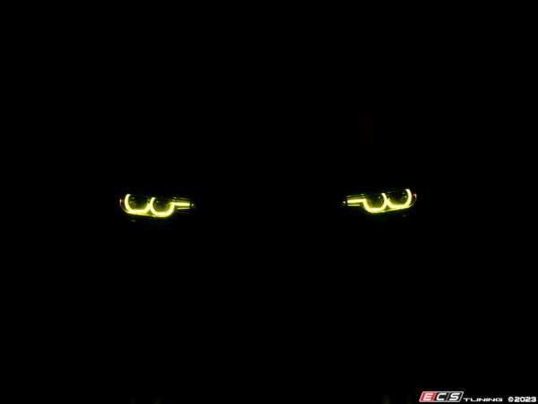 Turner Motorsport - 055810LA04 - F30/F31 LCI LED DRL Modules - Yellow