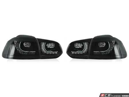 ZiZa - 5K0941055-LED-SS - MK6 European LED Dynamic Tail Light Set - Smoked