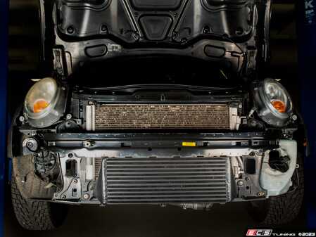 ECS - 054366LA01 - Cast Aluminum Intercooler Upgrade - R55 R56 R57 R58 ...