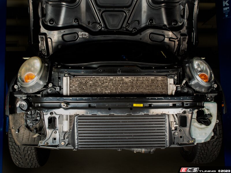 ECS - 054366LA01 - Cast Aluminum Intercooler Upgrade - R55 R56 R57 R58 ...