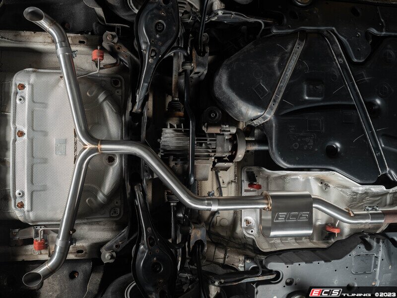 ECS - 048739la01KT - Atlas / Atlas Cross Sport 3.6L VR6 Catback Exhaust ...