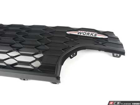 Genuine MINI - 51119450618 - BUMPER GRILLE, FRONT CENTER (51-11-9-450-618)