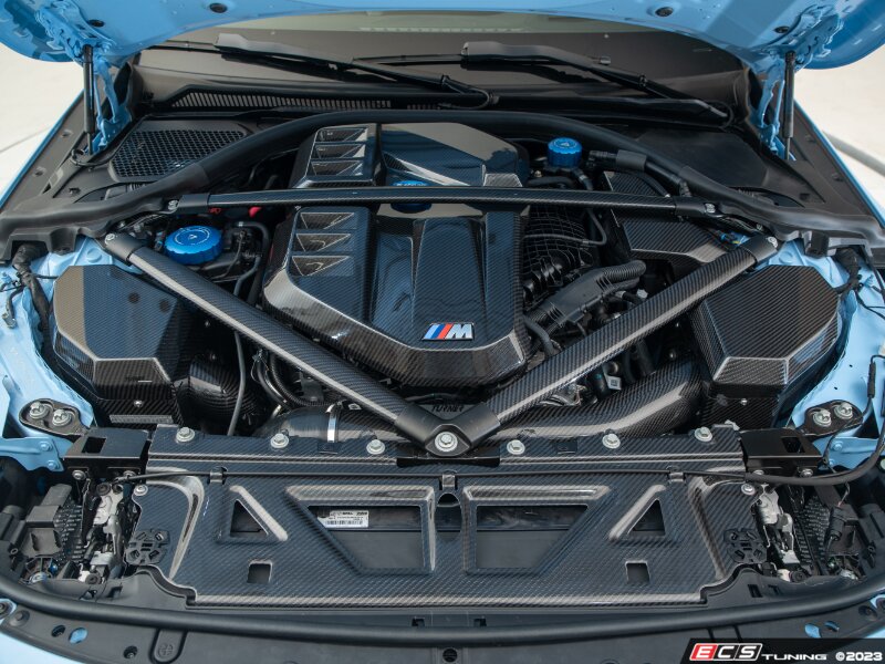 Turner Motorsport - 001644TMS01 - S58 Gloss Carbon Fiber Engine Cover