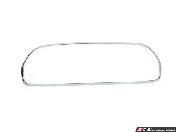 Genuine MINI - 51119450553 - Grille Frame - Chrome (51-11-9-450-553)
