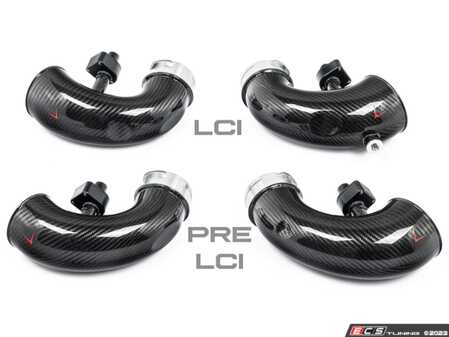Eventuri - EVE-X56M-CHG - Carbon Turbo Inlet Set - Pre-LCI