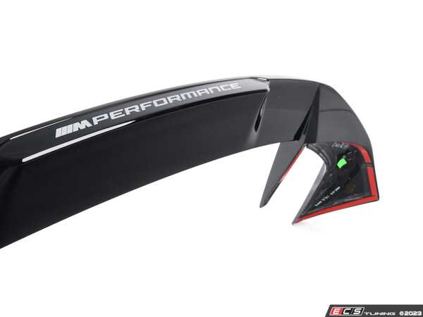 Genuine BMW - 51192471091 - REAR SPOILER FLOW-THROUGH BL (51-19-2-471-091)