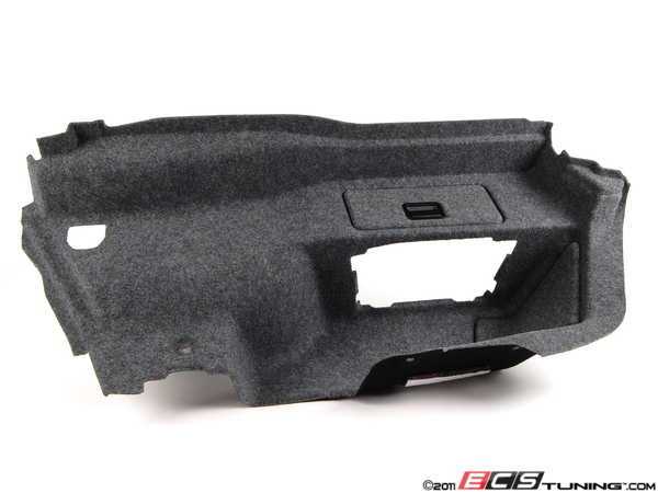 Genuine BMW - 51477122411 - Trunk Trim Panel - Left (51-47-7-122-411)