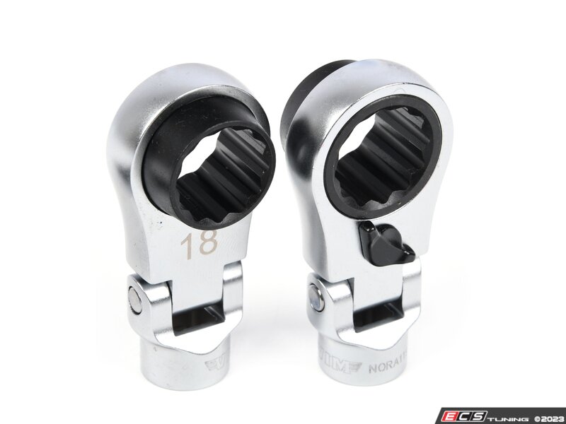 VIM Tools - NORA150XL - 6 Piece 12-Point Nano Flex Offset Ratcheting ...