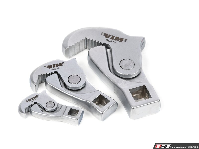 VIM Tools - SCF100 - 3 Piece Spring-Loaded Crowfoot Set