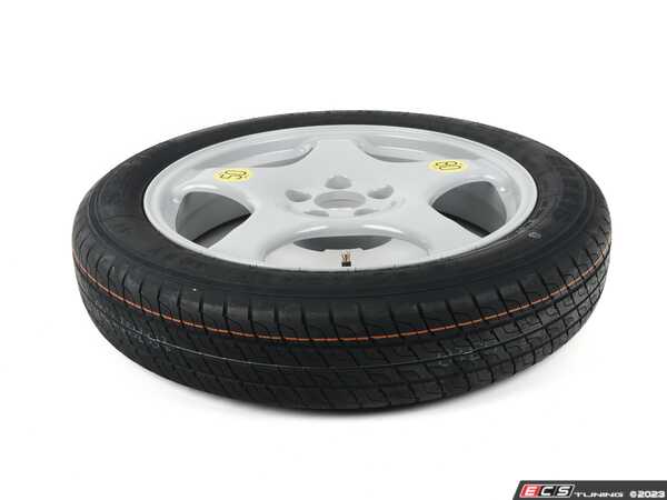 Genuine BMW - 36115A3E076 - SPACE SAVER WHEEL WITH TIRE (36-11-5-A3E-076)