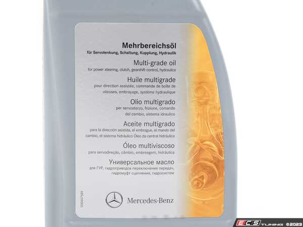 Genuine Mercedes Benz - 001989240309 - Central Hydraulic / Power ...