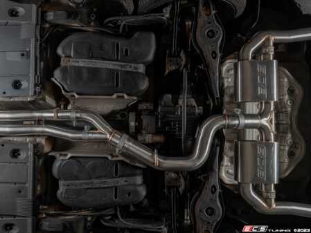 ECS - 049089la01KT - 8V RS3 Valved Cat-Back Exhaust System