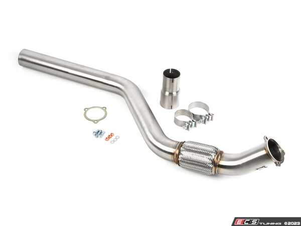 ECS - 021617ecs02KT1 - B8 2.0T T304 Stainless Steel 3.0" Downpipe