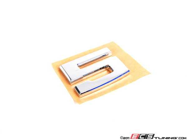 Genuine BMW - 51141946170 - Trunk Emblem - "5" (51-14-1-946-170)