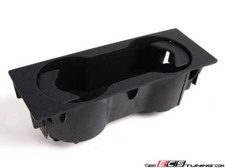 Genuine Volkswagen Audi - 8D0862533E6DP - Dual Cup Holder - Onyx - (NO ...