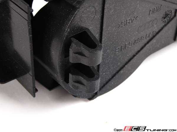 Genuine Volkswagen Audi - 8D0862533E6DP - Dual Cup Holder - Onyx - (NO ...