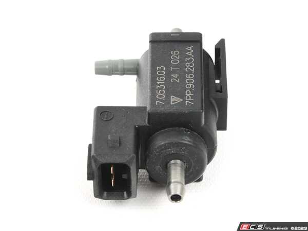 Genuine Porsche - 7PP906283AA - Vacuum Change-Over Valve