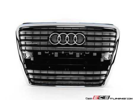 Genuine Volkswagen Audi - 4E0853651BET94 - Grille Assembly - Glossy ...