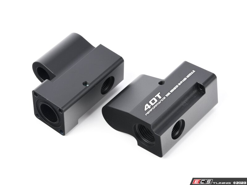 40T Performance - E85-BPM-6-8AN - Ethanol Sensor Bypass Mount Upgrade