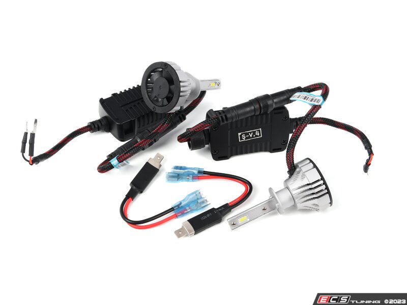 Morimoto - SN.LED110-2PK - H1 S-V.4 LED Bulbs - Pair