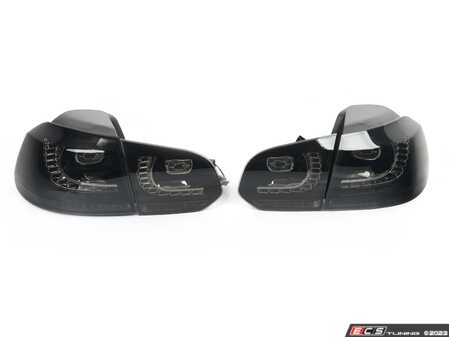 ZiZa - 5K0941055-LED-SS - MK6 European LED Dynamic Tail Light Set - Smoked