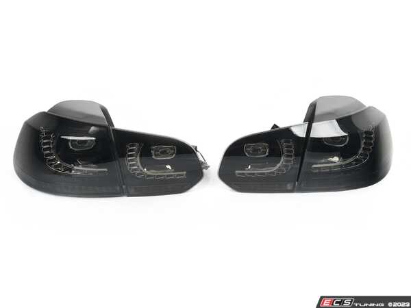 ZiZa - 5K0941055-LED-SS - MK6 European LED Dynamic Tail Light Set - Smoked