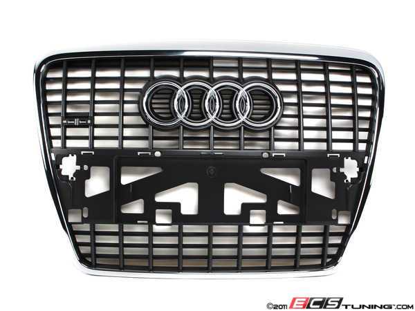 Genuine Volkswagen Audi - 4F0853651L1QP - S-Line Grille Assembly - Grey ...