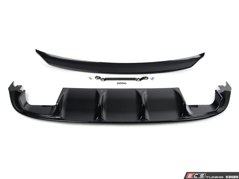 Enthusiast Bundles - 027366ECSEBKT - MK7 Jetta Quad Tip Gloss Black ...