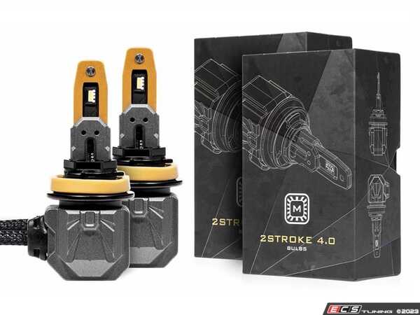 Morimoto - LED2020KT - Morimoto 2Stroke 4.0 H11/H9/H8 LED Bulbs - Pair