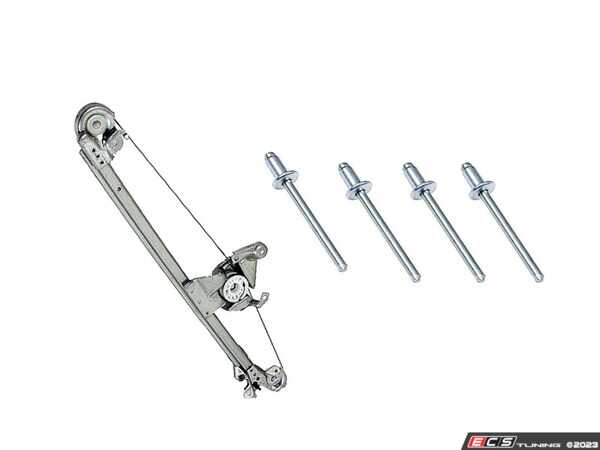 Hamburg Tech - 2107301546KT2 - W210 E Class Rear Window Regulators Kit ...