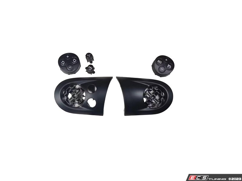 Bremmen Parts - 32309289676 - Multifunction Steering Wheel Pads Black ...