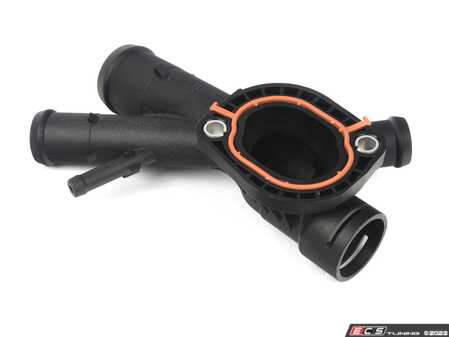 Genuine Volkswagen Audi - 03L121132AA - Coolant Flange (03L 121 132 AA)