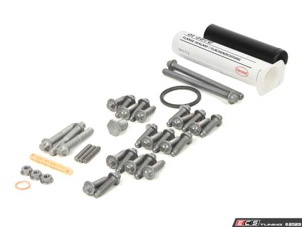 Genuine BMW - 11138580126KT - Oil Pan Gasket & Installation Kit